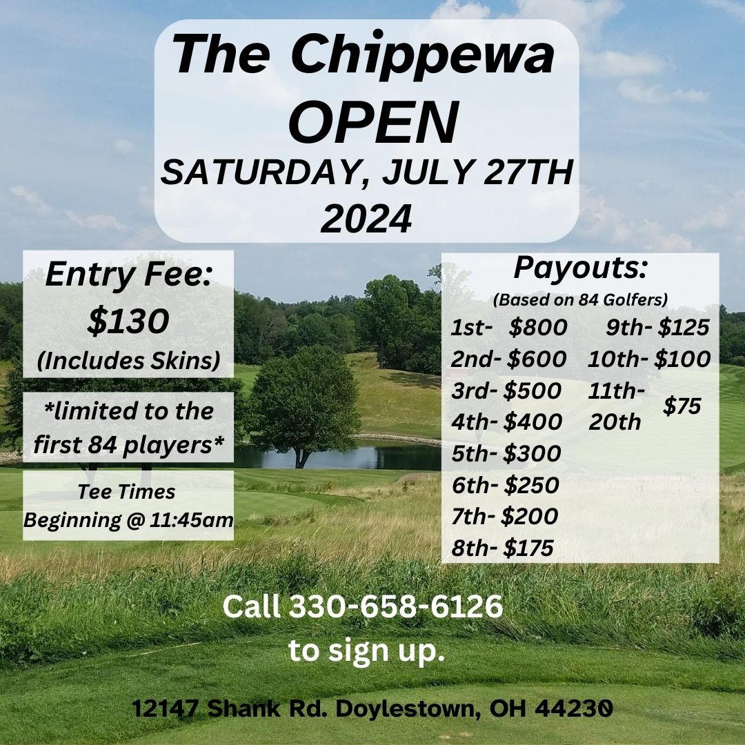 Rates - Chippewa Golf Club
